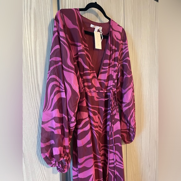Hutch | Dresses | Hutch Wade Maxi Wrap Dress Sz Small | Poshmark